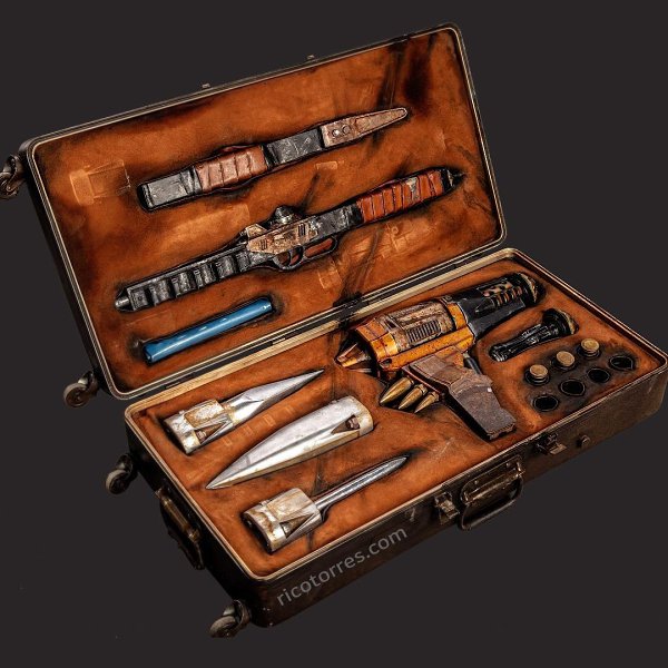 “Alita: Battle Angel”. Dr. Ido’s Rocket Hammer. Designed and created by ...